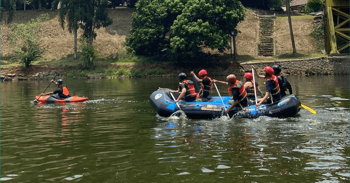 Perpala 29 Selenggarakan Fun Rafting di Danau Mahoni UI, Ternyata ini ...